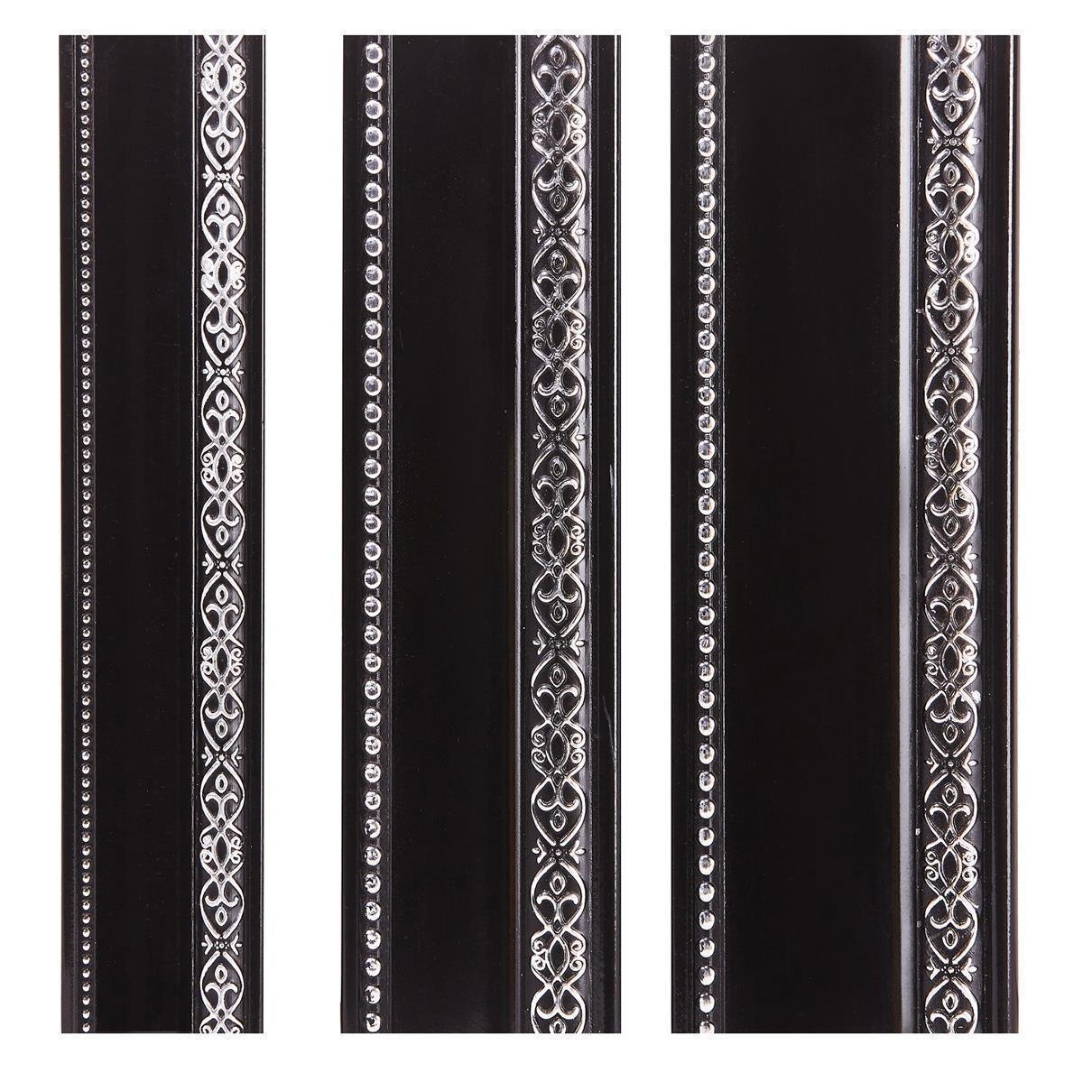1x Zierleiste Schwarz in 3 ver. Größen, 9,99